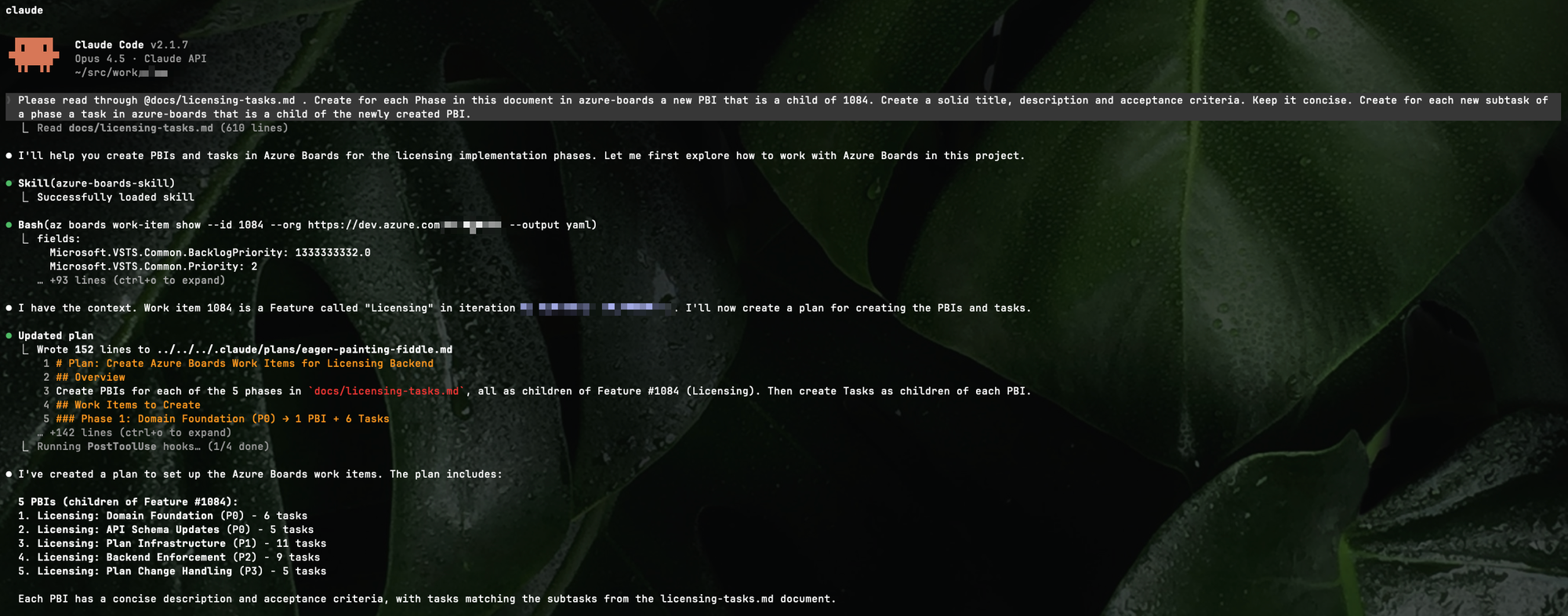 How I use Claude Code with Azure DevOps